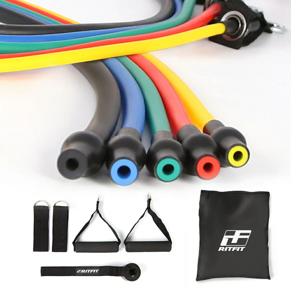 RITFIT トレーニングチューブ5本セット - Ritfit Japan